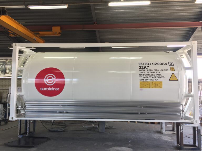 Tank containers for gases - Eurotainer